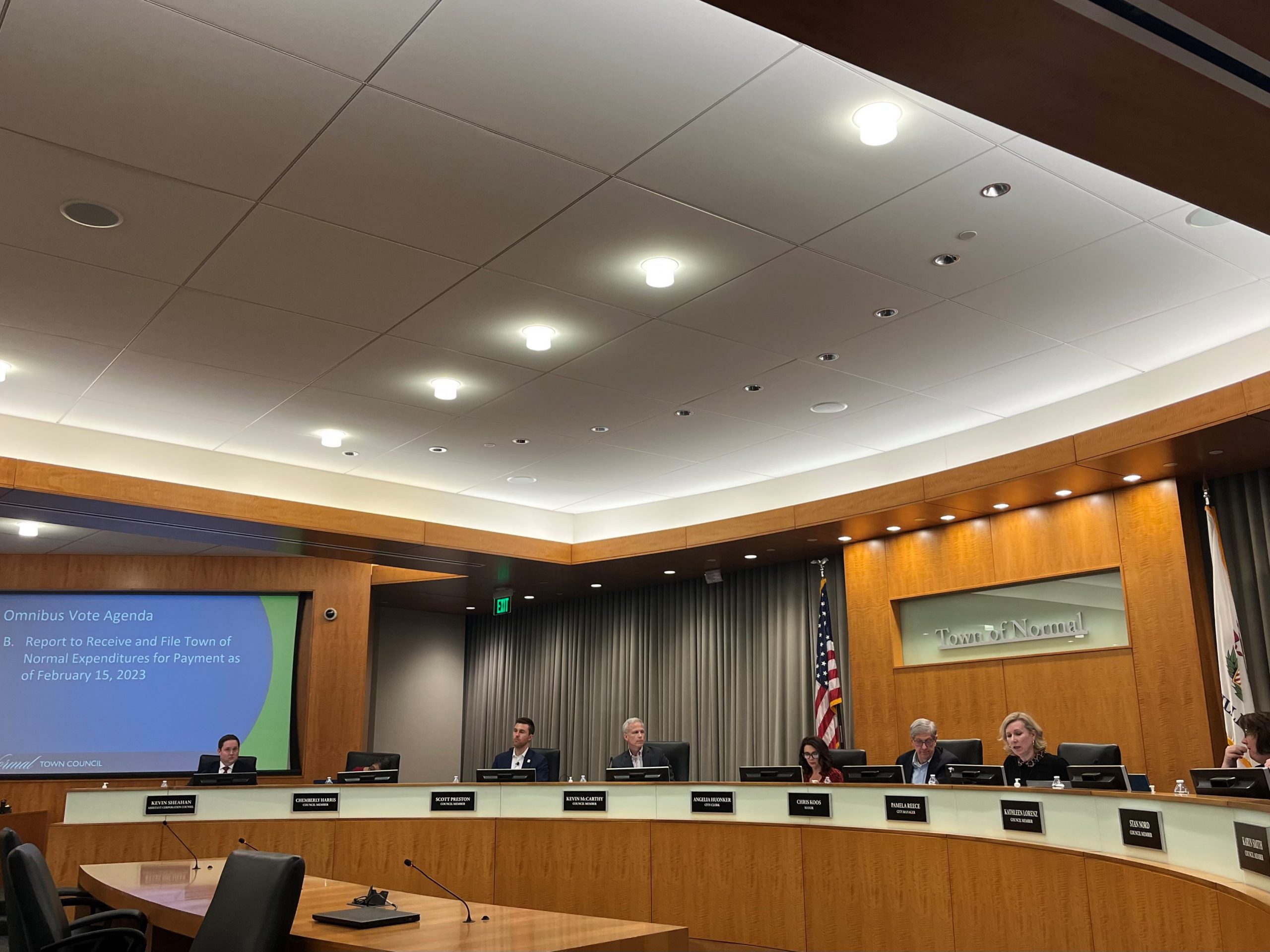 Normal Town Council - approval for $1.7 million road improvements ...